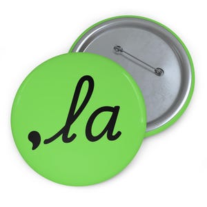 Comma La Pin Kamala Harris 2024 Political Button Election Nominee Pin ...