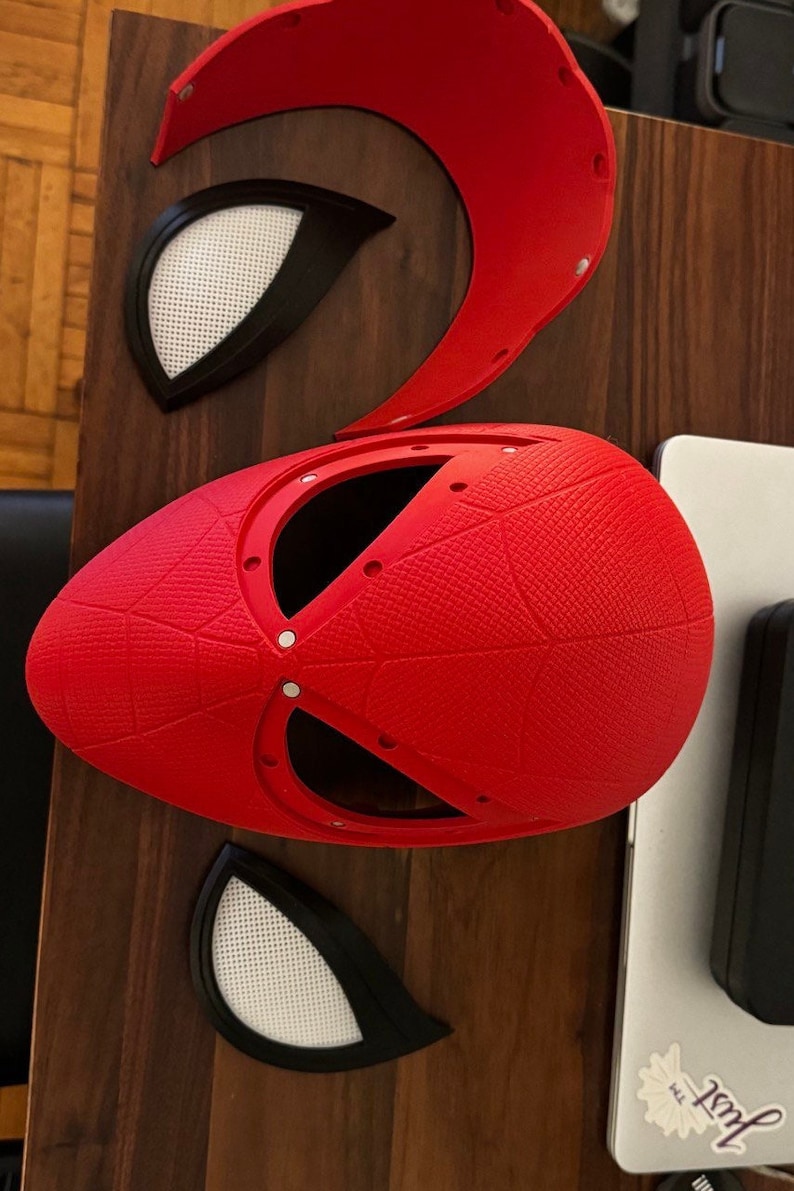 Ultimate Spider-man Mask - 3D Printed, Custom Fit, Perfect for Cosplay ...