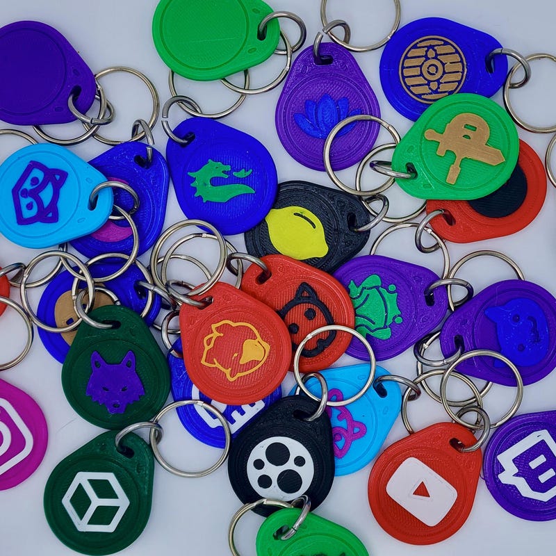Nfc Keychain - Etsy