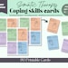 Somatic Therapy Coping Skills Cards, Emotional Regulation Resources ...