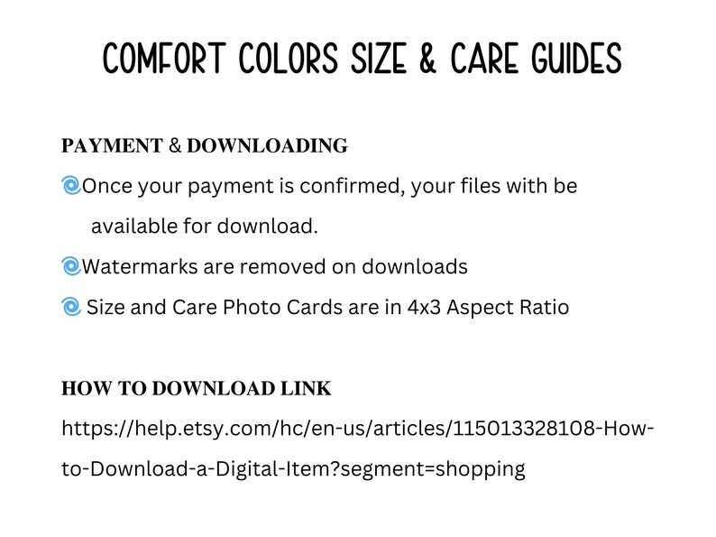 Comfort Colors Size Chart Tee Shirt Size Guide 1717 T Shirt Sizing ...