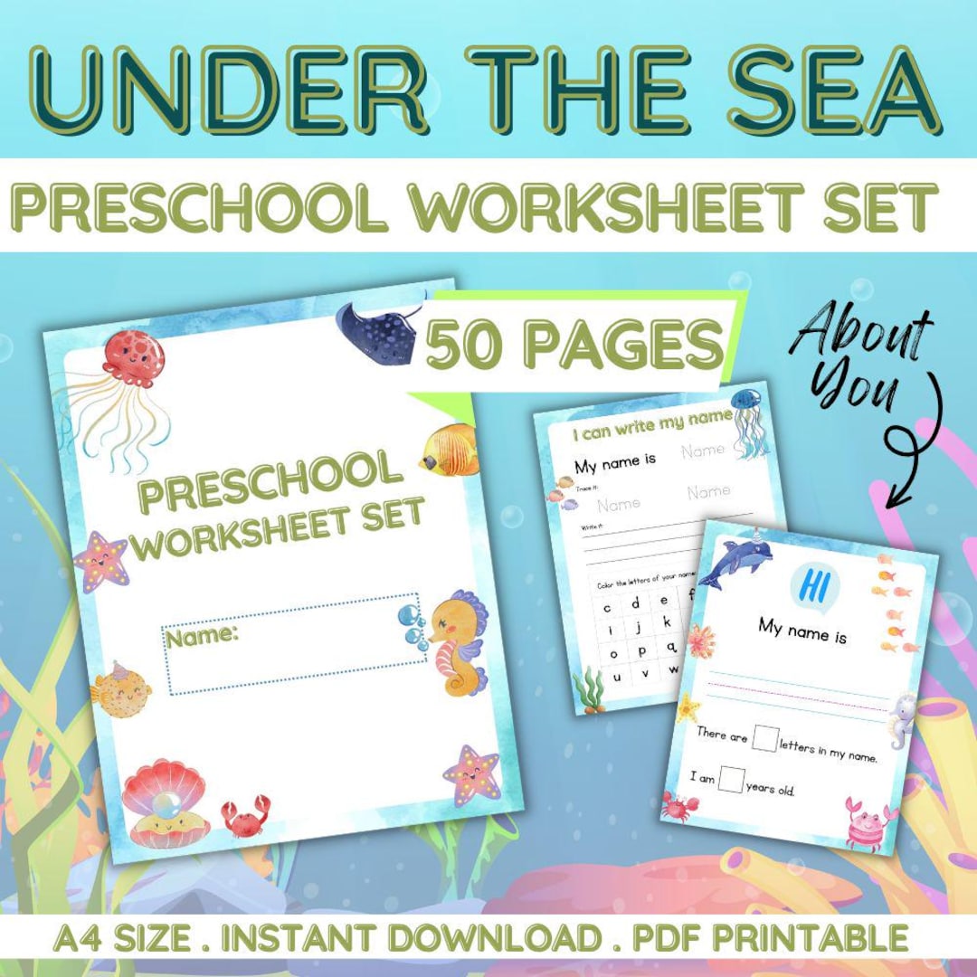 Preschool Morning Worksheets, Preschool Worksheets, Preschool ...