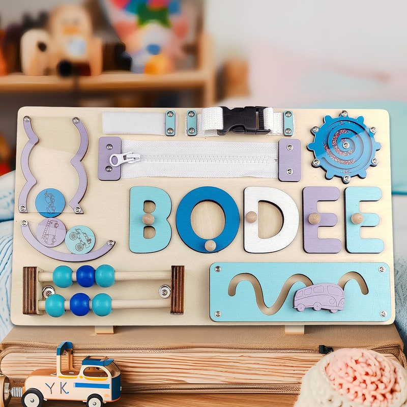 Baby Busy Board - Etsy