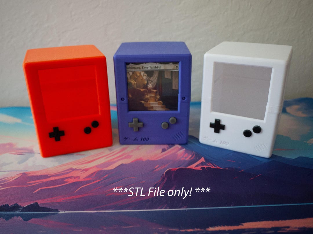 STL File: Game Brick 100 (modular Buttons, No Painting Required) - MTG ...