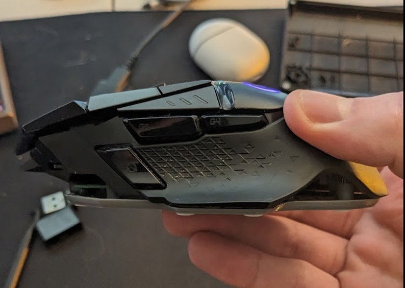 STL File: G502 Superlightspeed Honeycomb Base (-20g) - Etsy