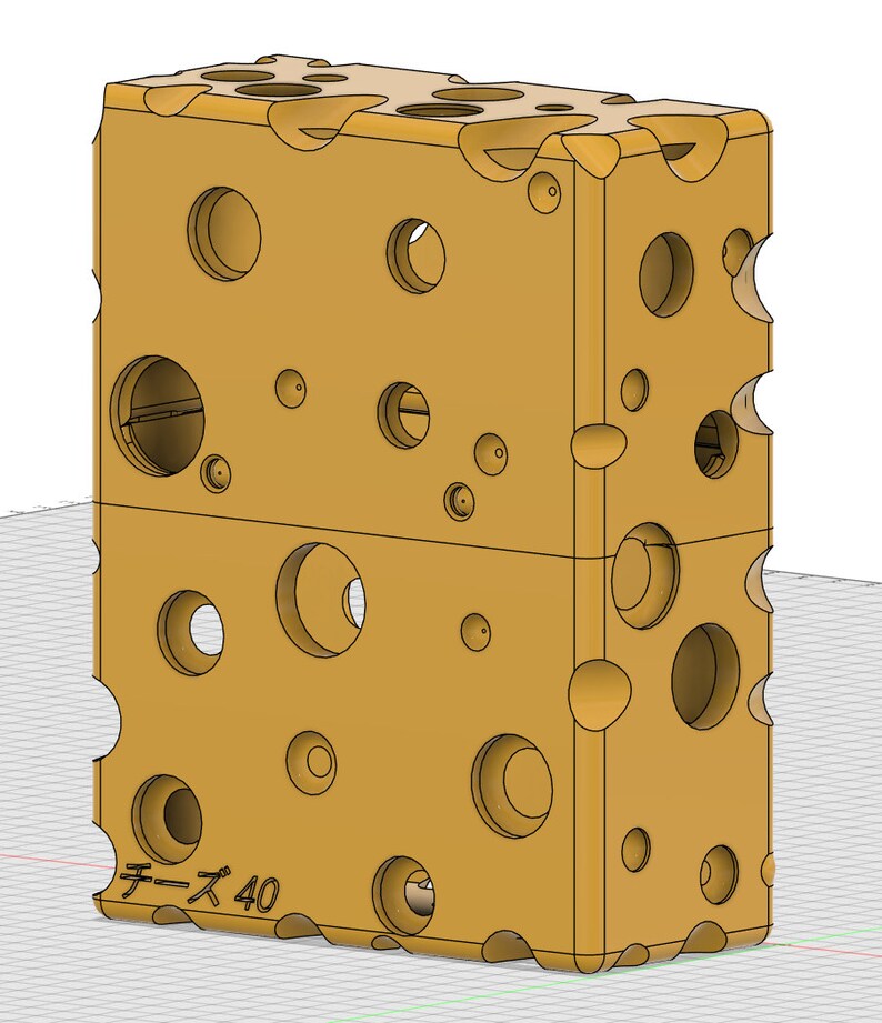 STL File: Cheese Brick 40 MTG Deckbox - Etsy