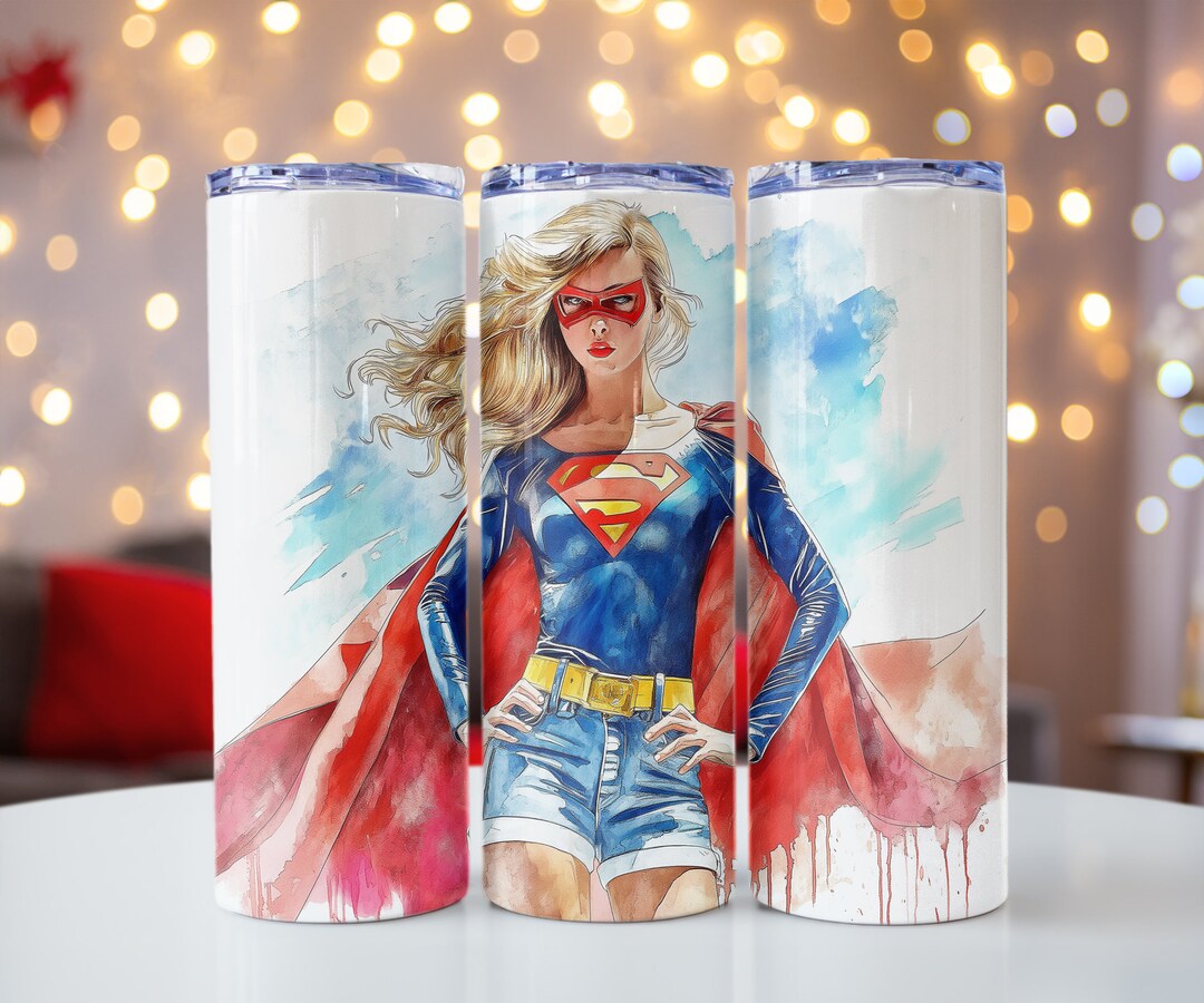 20oz Superhero Taylor Wrap 300dpi - Straight Tumbler Wrap - Superhero ...