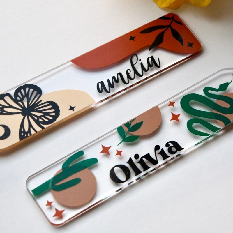 Custom Bookmarks - Etsy