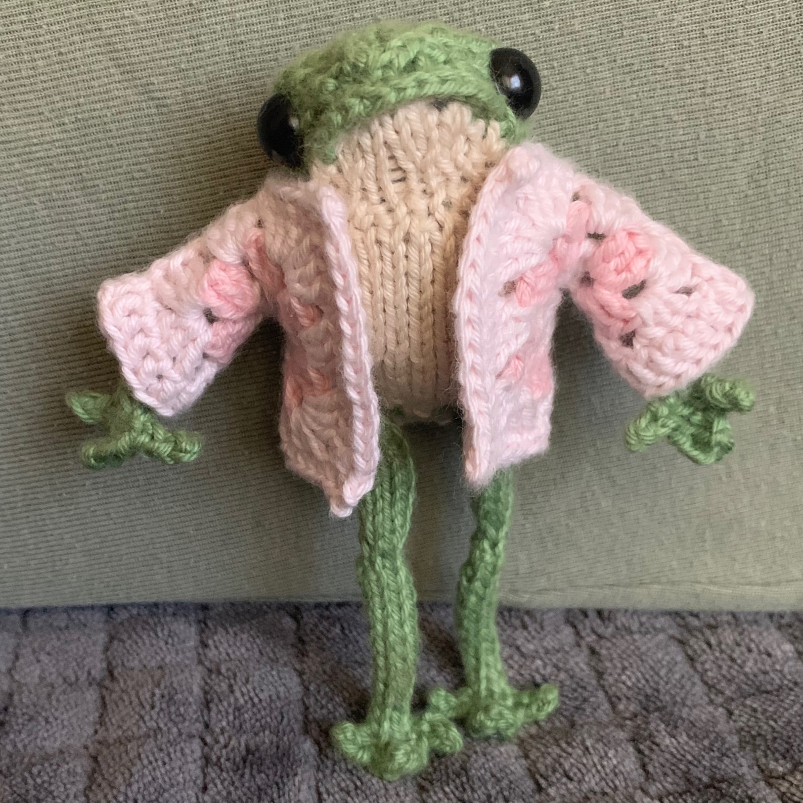 CROCHET PATTERN Froggie Hexagon Cardigan, Pattern for Crochet Cardigan ...