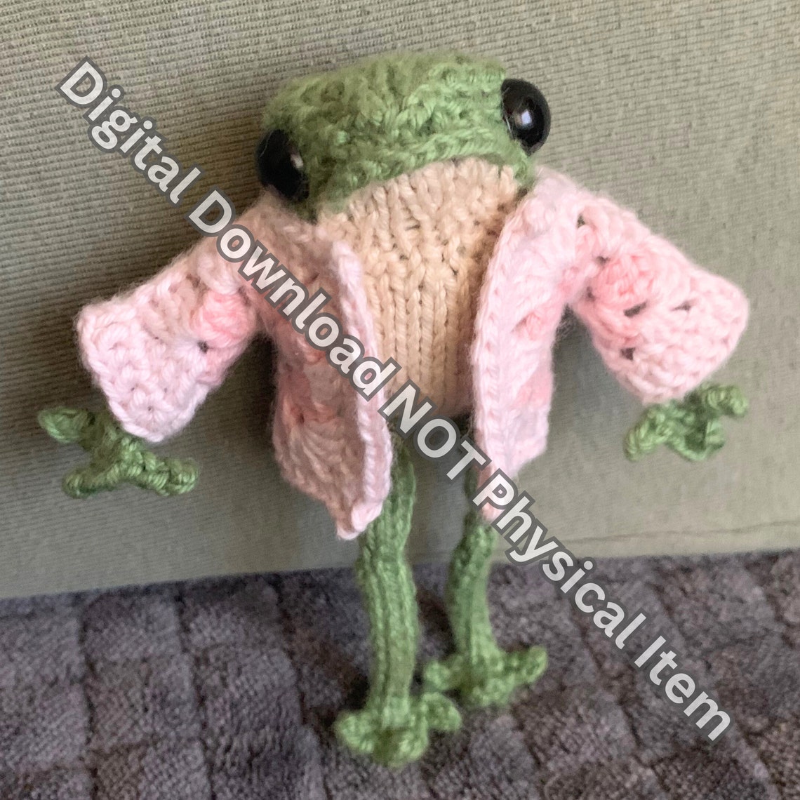 CROCHET PATTERN Froggie Hexagon Cardigan, Pattern for Crochet Cardigan ...