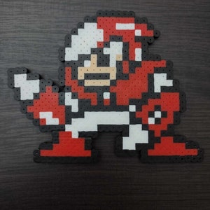 Mega Man 2 Perler Magnet. Megaman and Bosses. - Etsy