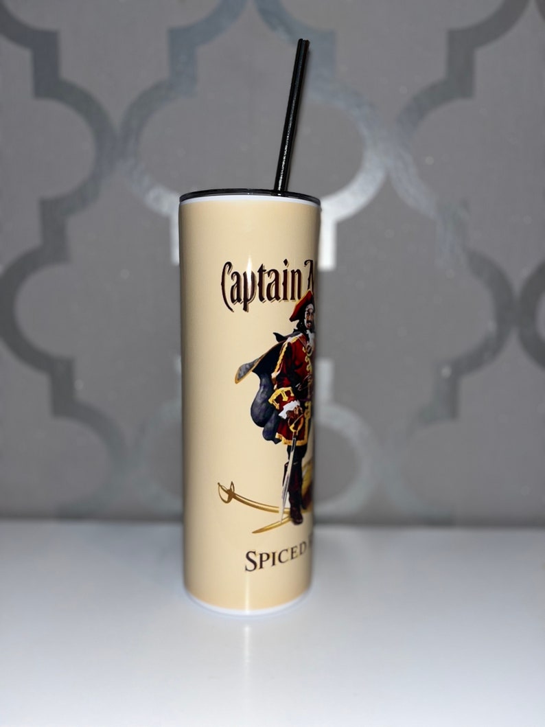 Captain Morgans Spiced Rum SVG 20oz Tumbler Digital File - Etsy Australia