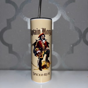 Captain Morgans Spiced Rum SVG 20oz Tumbler Digital File - Etsy Australia