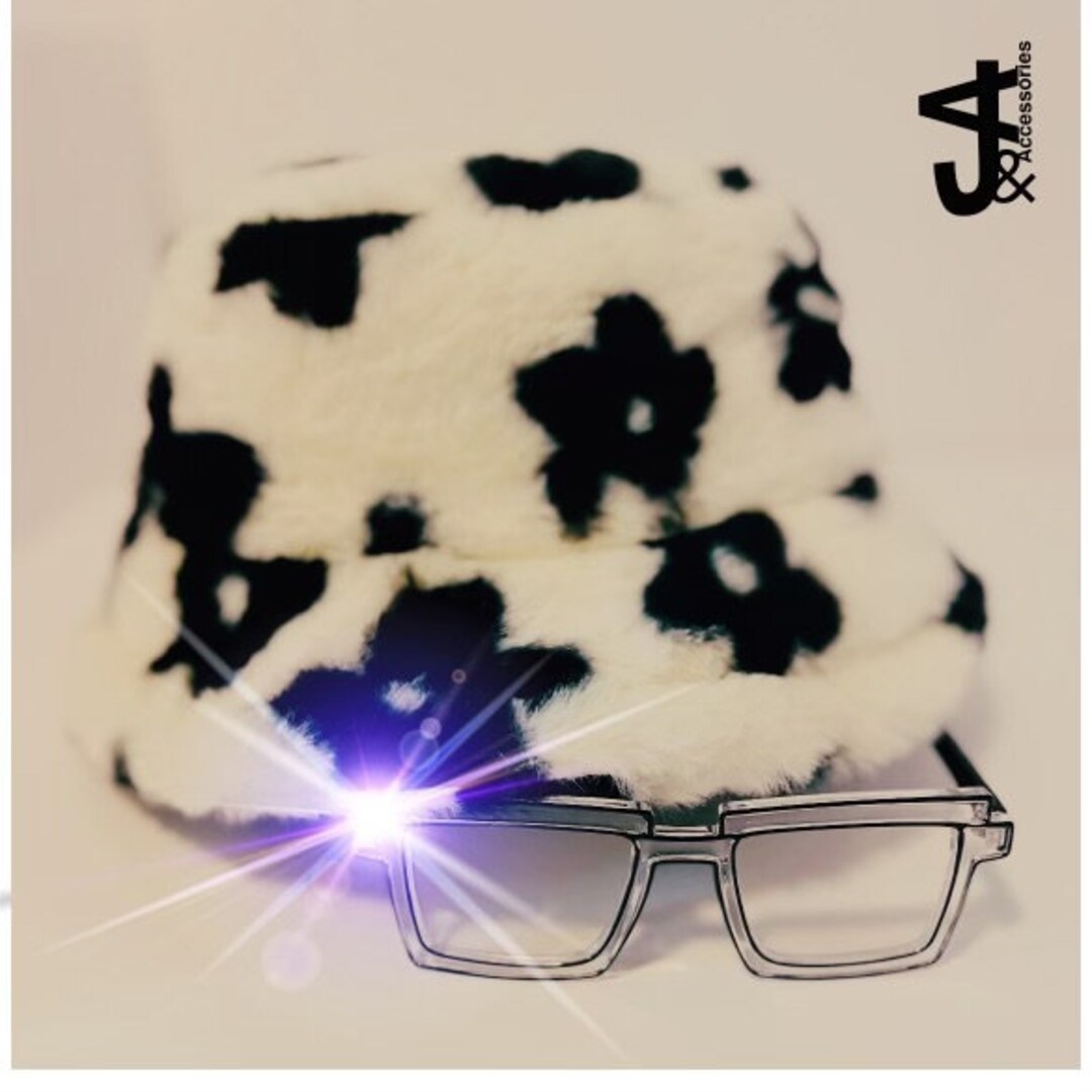 Bucket Hat & Glasses Set - Etsy