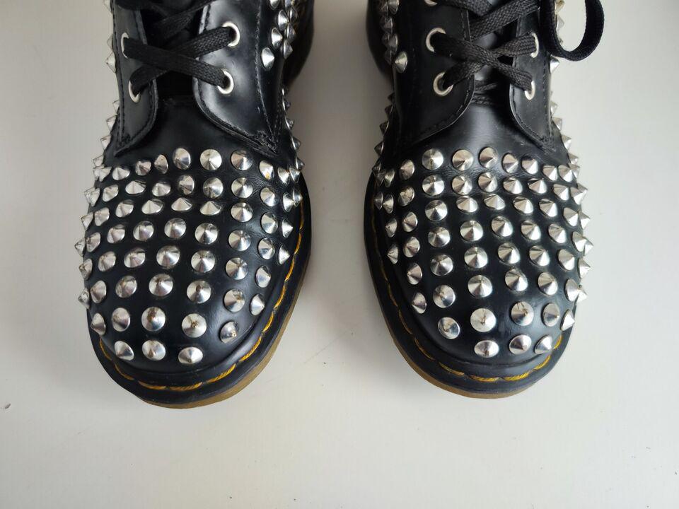 Dr Martens 1460 8 Hole Spike Black Studded Ankle Boots UK10 EU45 US11 - Etsy