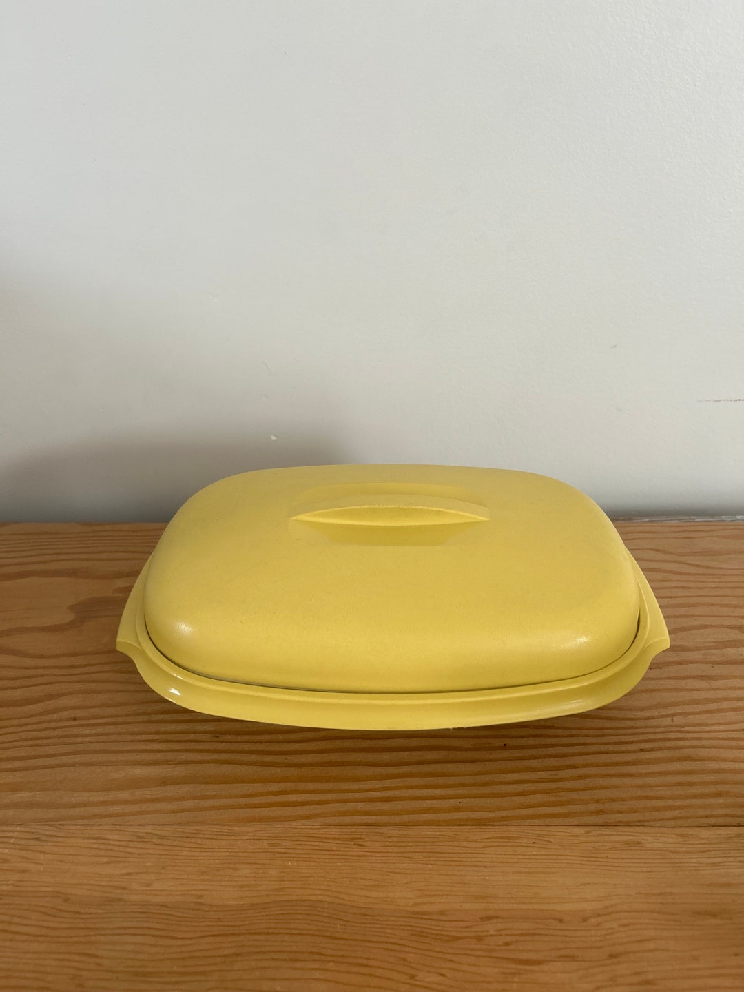 Vintage Tupperware Vegetable Steamer Harvest Gold Mustard Yellow - Etsy