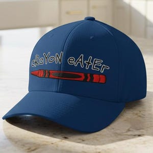 Crayon Eater Marine Hat - Etsy