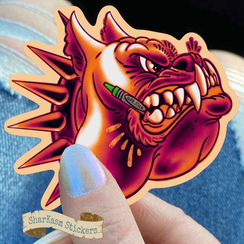 Devil Dog - Etsy