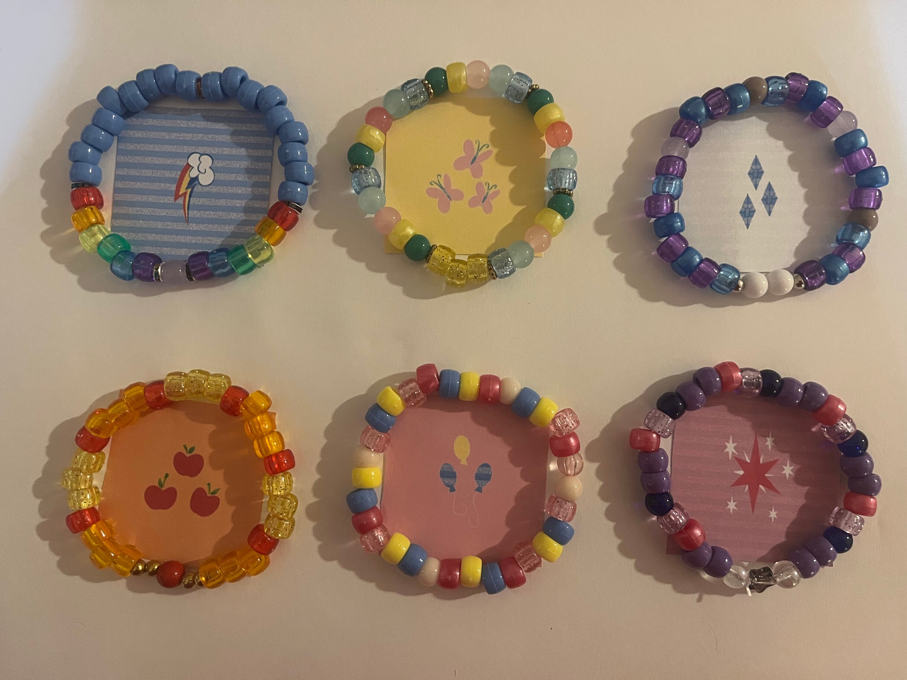 My Little Pony Friendship Bracelets | MLP | Beaded Bracelets | MLP Fim ...