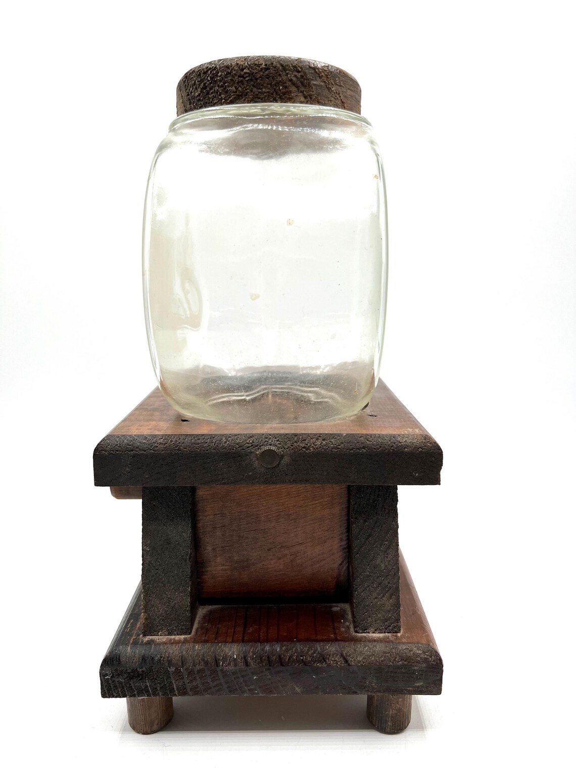 Vintage Antique Wooden Gumball Machine - Etsy
