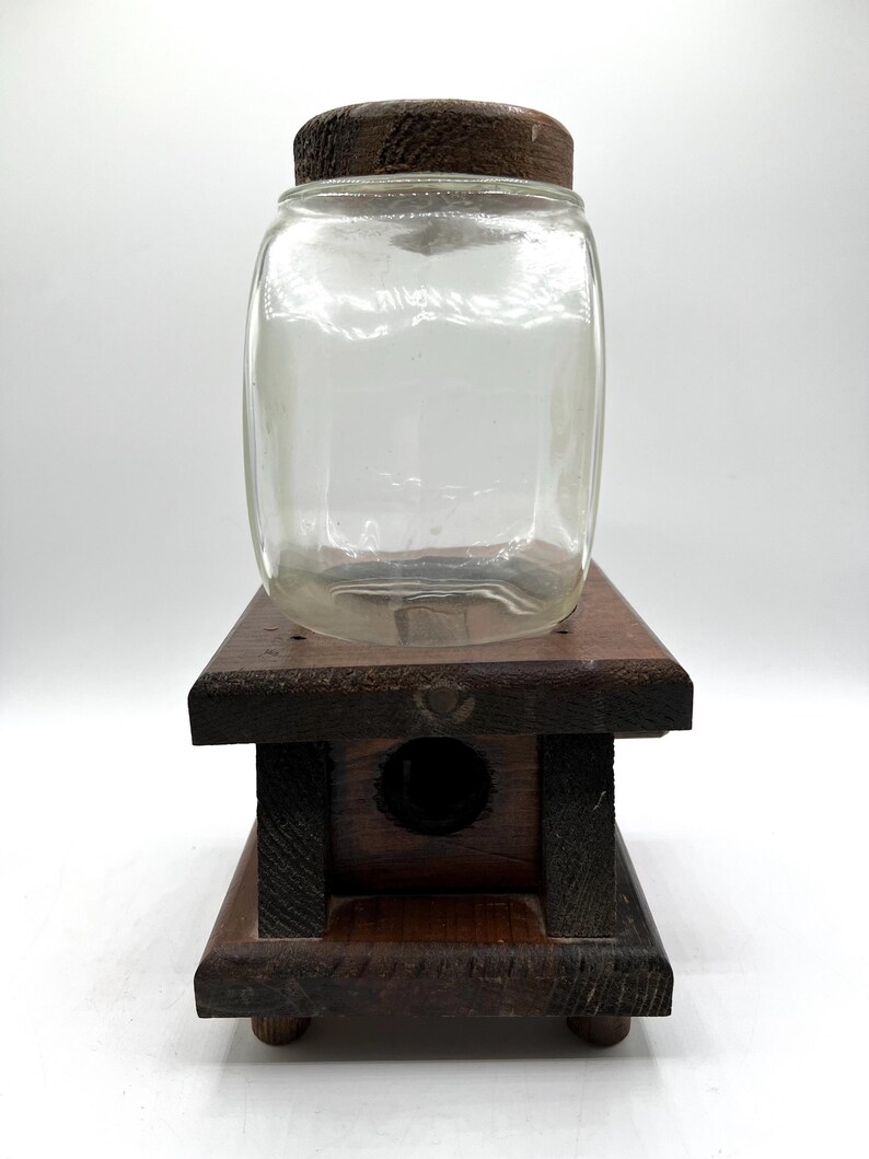 Vintage Antique Wooden Gumball Machine - Etsy