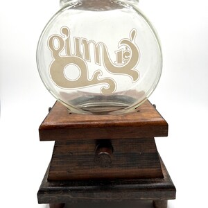 Vintage Antique Wooden Gumball Machine - Etsy