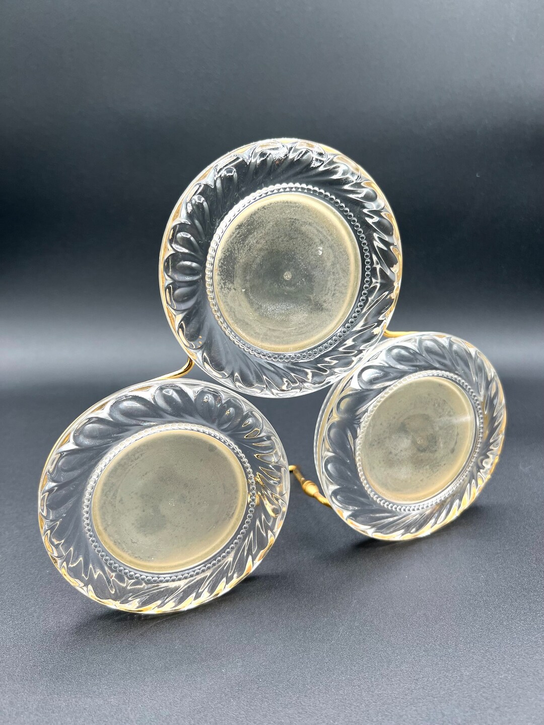 Vintage Circular Pyramid Picture Frame - Etsy