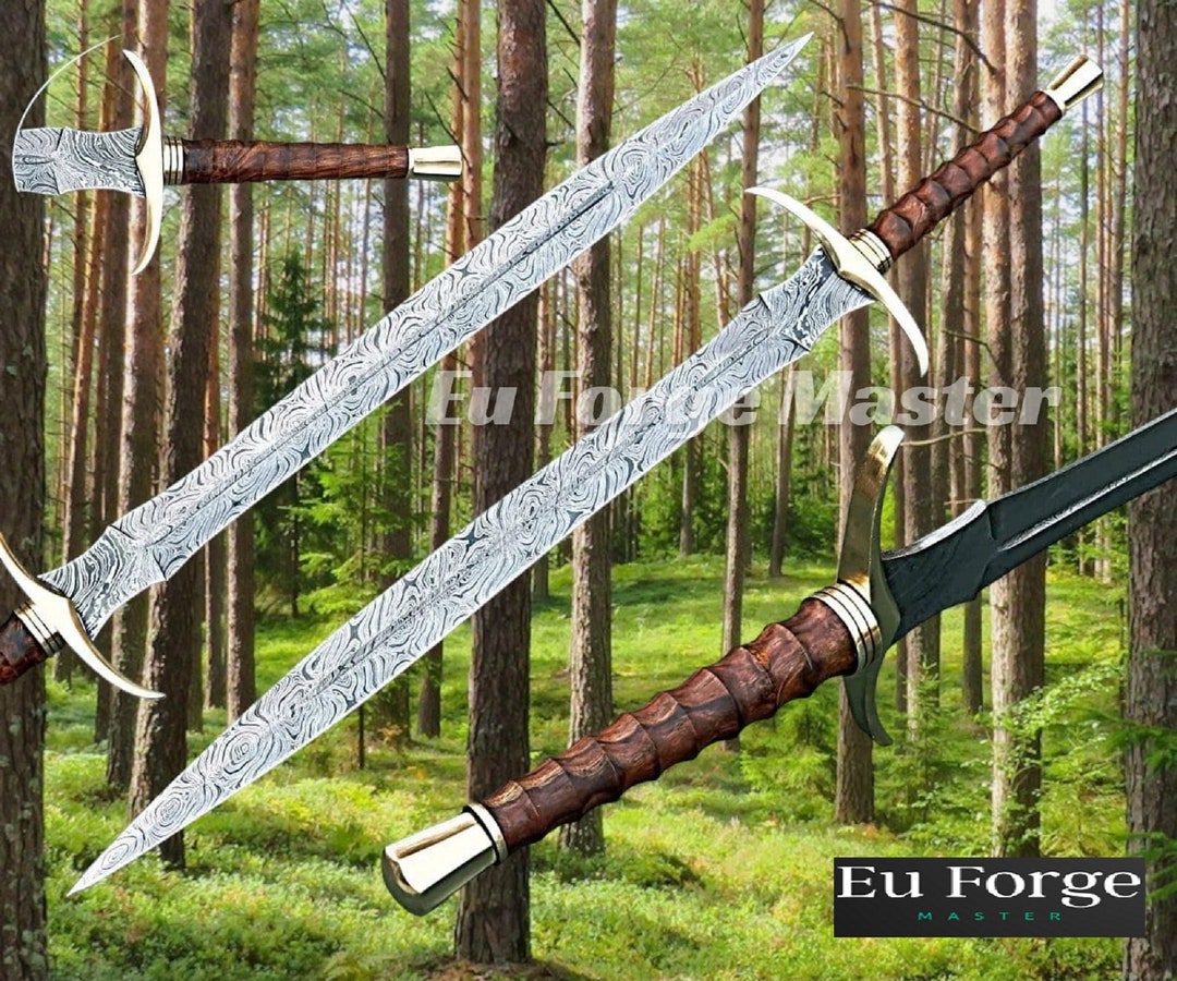 VIKING SWORDS With Scabbard, Battle Ready Swords, Full Tang MEDIEVAL Historical Swords ...