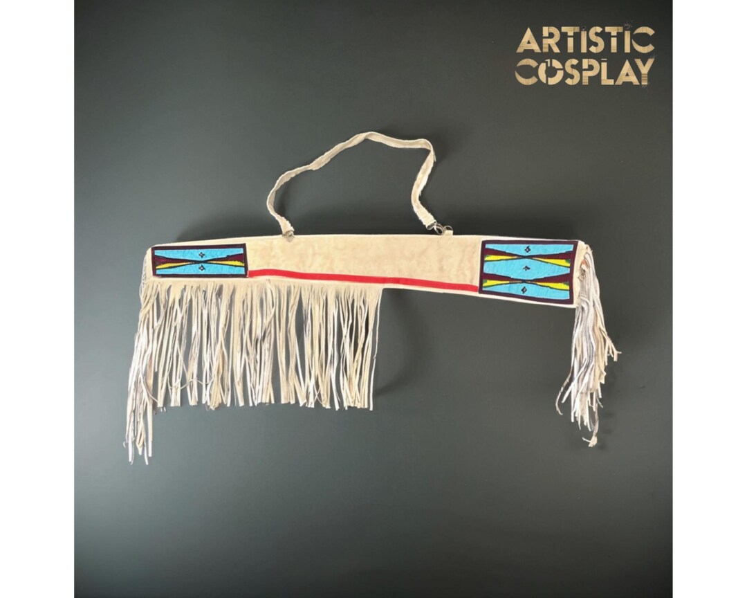 Indian Beaded Rifle Cover, Native American Rifle Scabbard, Native ...