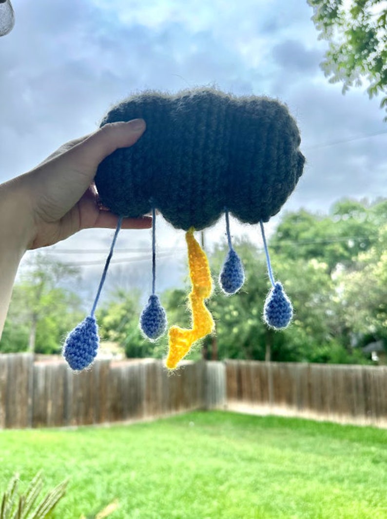 Thunderstorm Crochet Pattern - Etsy