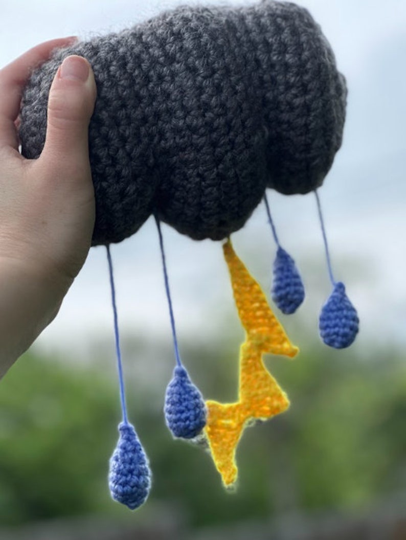 Thunderstorm Crochet Pattern - Etsy