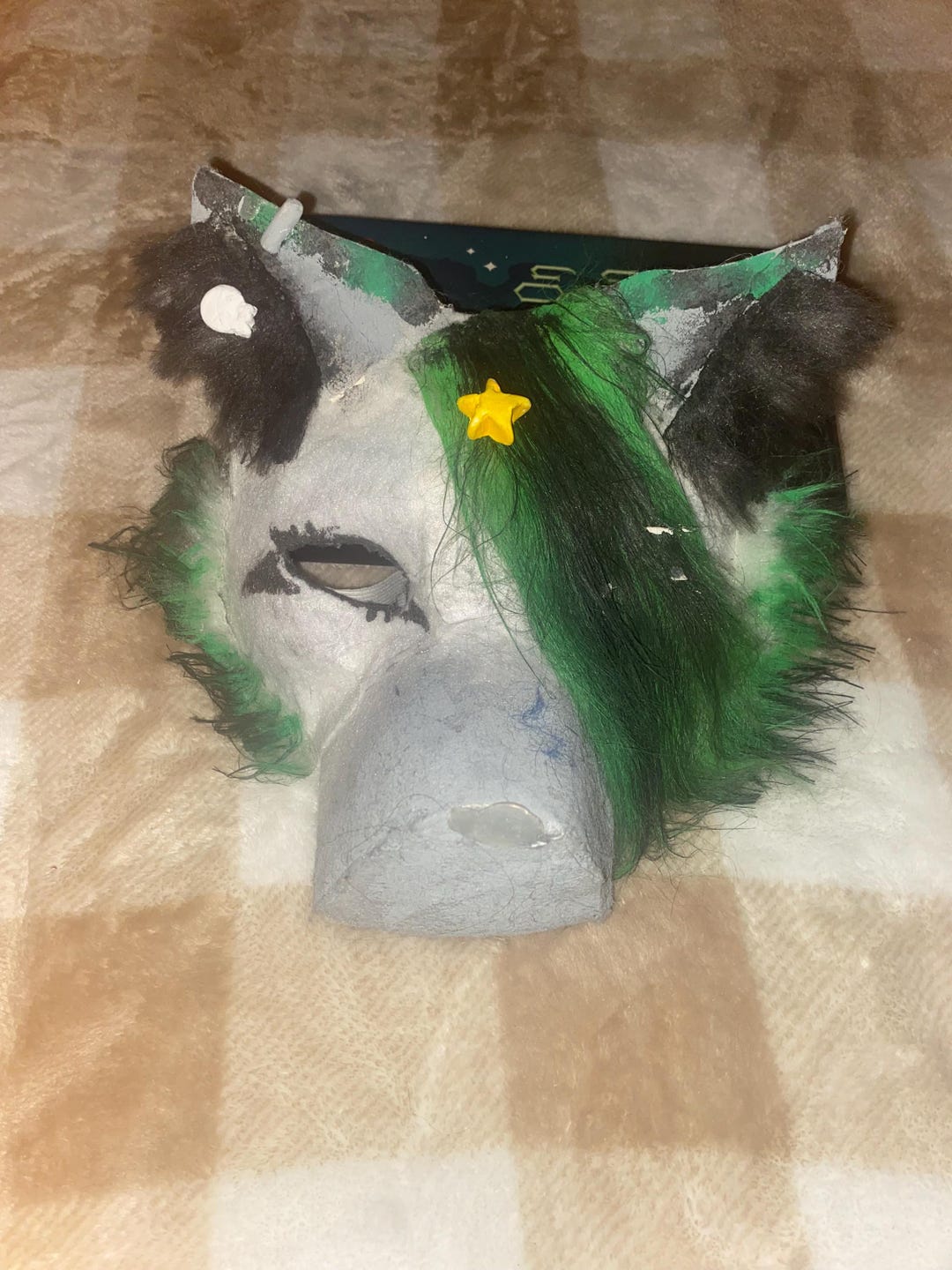 Ravecore / Scene Canine Mask - Etsy