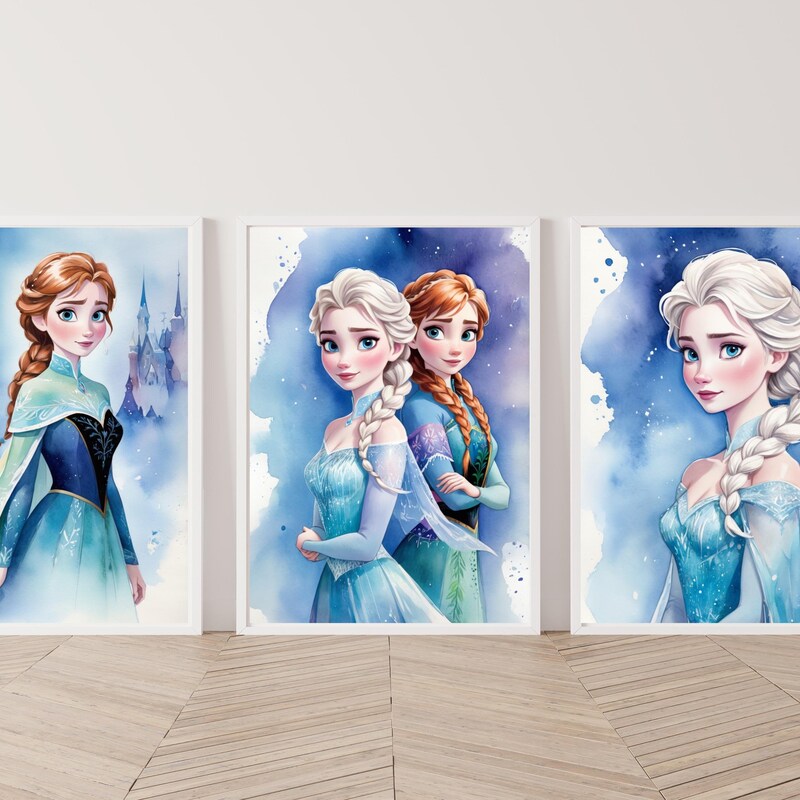 Frozen Poster - Etsy