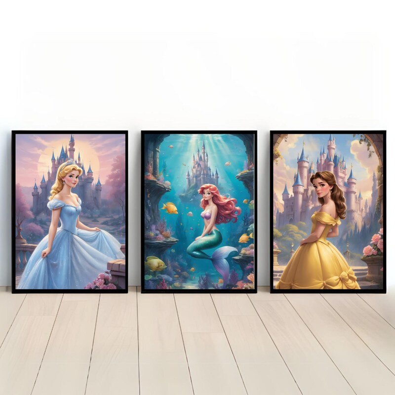Princess Wall Art - Etsy
