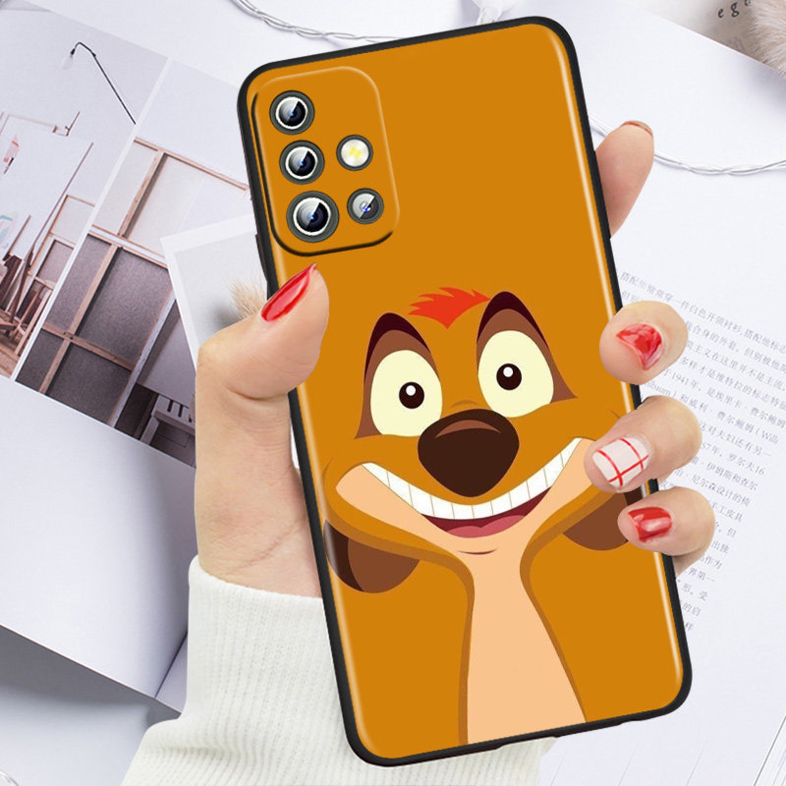 Lion King Protective Cases for iPhone & Samsung S24 S23 S22 S21 A25 A15 ...