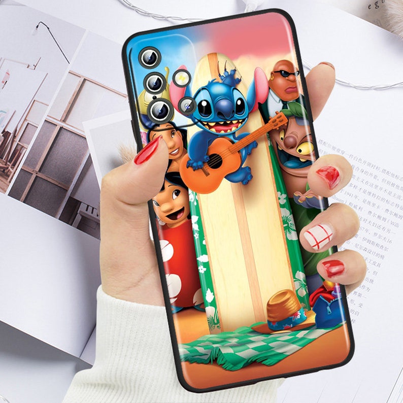 Funny Stitch Protective Cases for iPhone & Samsung S24 S23 S22 S21 A25 ...