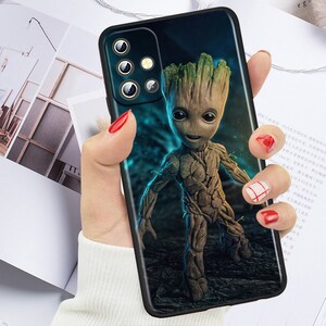 Groot Rocket Raccoon Protective Cases for iPhone & Samsung S24 S23 S22 ...