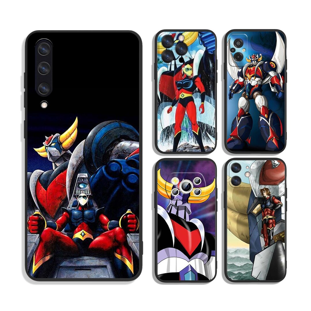 Anime Mecha Protective Cases for iPhone & Samsung S24 S23 S22 S21 A25 ...