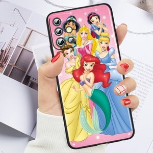 Cute Princess Protective Cases for iPhone & Samsung S24 S23 S22 S21 A25 ...