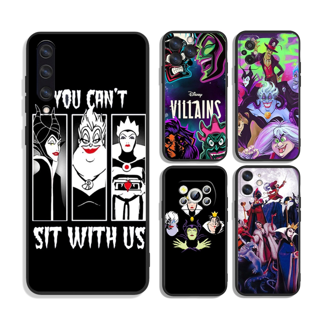 Cartoon Villains Protective Cases for iPhone & Samsung S24 S23 S22 S21 ...