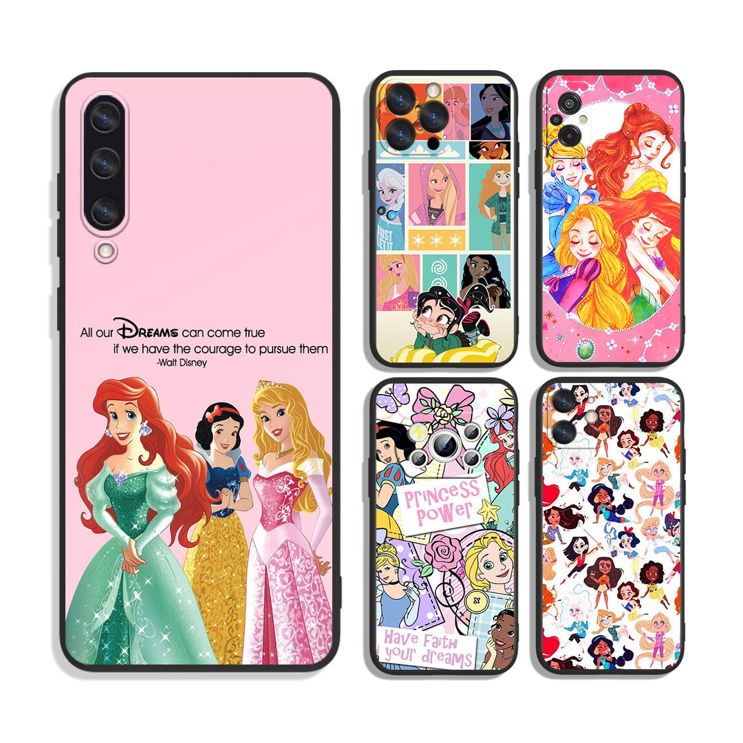 Disney Princess Protective Cases for iPhone & Samsung S24 S23 S22 S21 ...