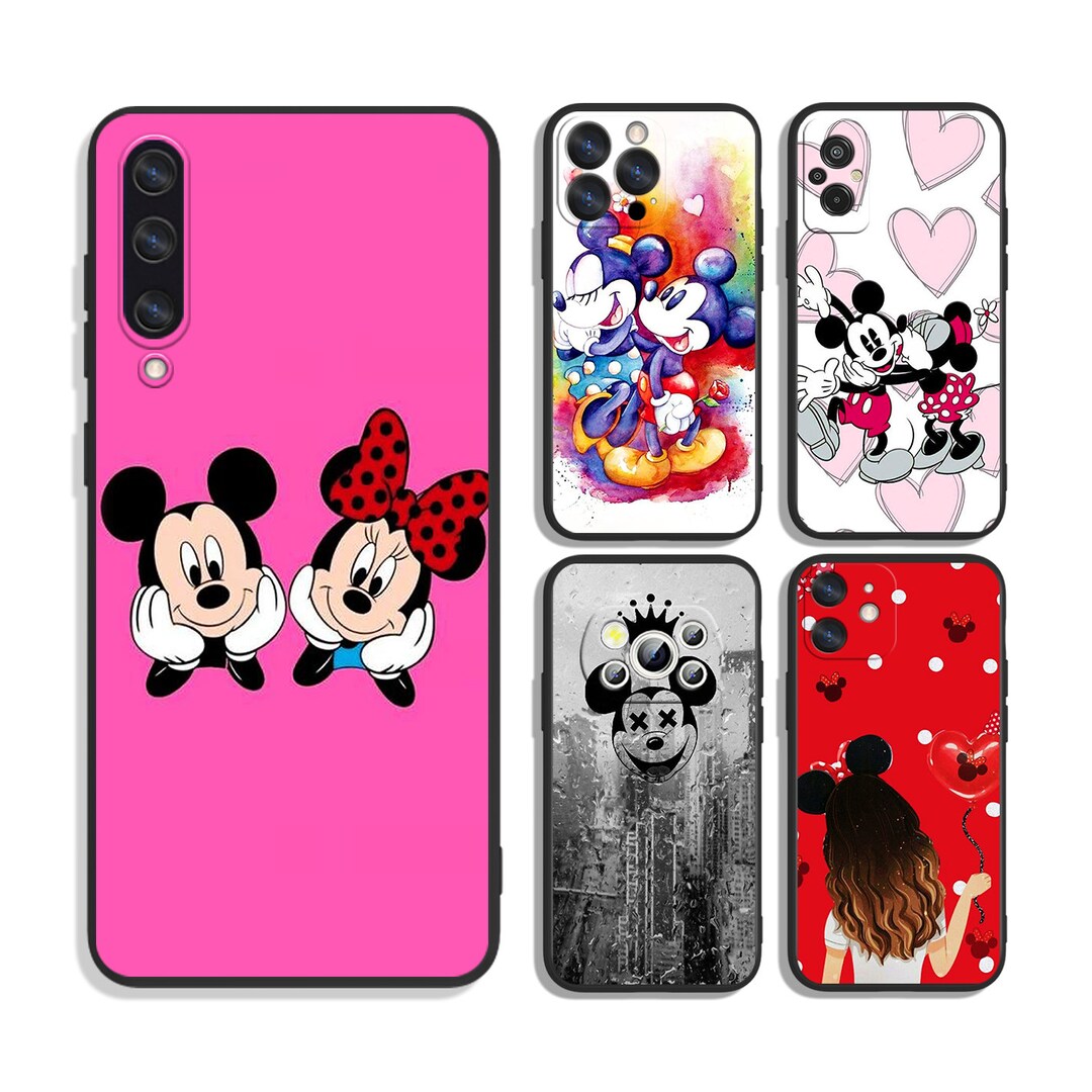Mickey Mouse Minnie Mouse Protective Cases For Iphone And Samsung S24 S23