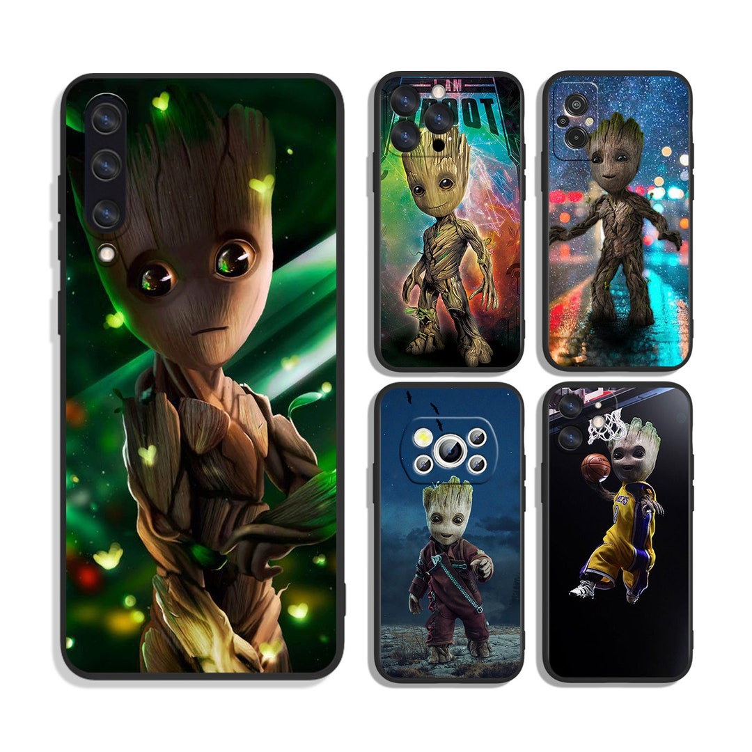 Groot Protective Cases for iPhone & Samsung S24 S23 S22 S21 A25 A15 A54 ...