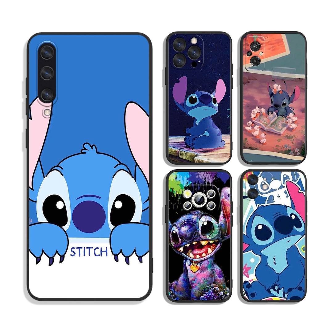 Stitch Cartoon Protective Cases for iPhone & Samsung S24 S23 S22 S21 ...