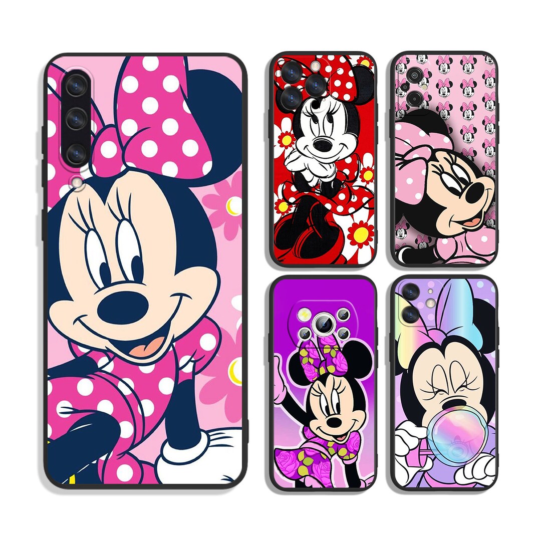 Funny Minnie Mouse Protective Cases for iPhone & Samsung S24 S23 S22 ...