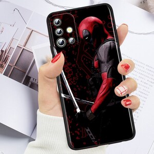 Deadpool Superhero Protective Cases for iPhone & Samsung S24 S23 S22 ...