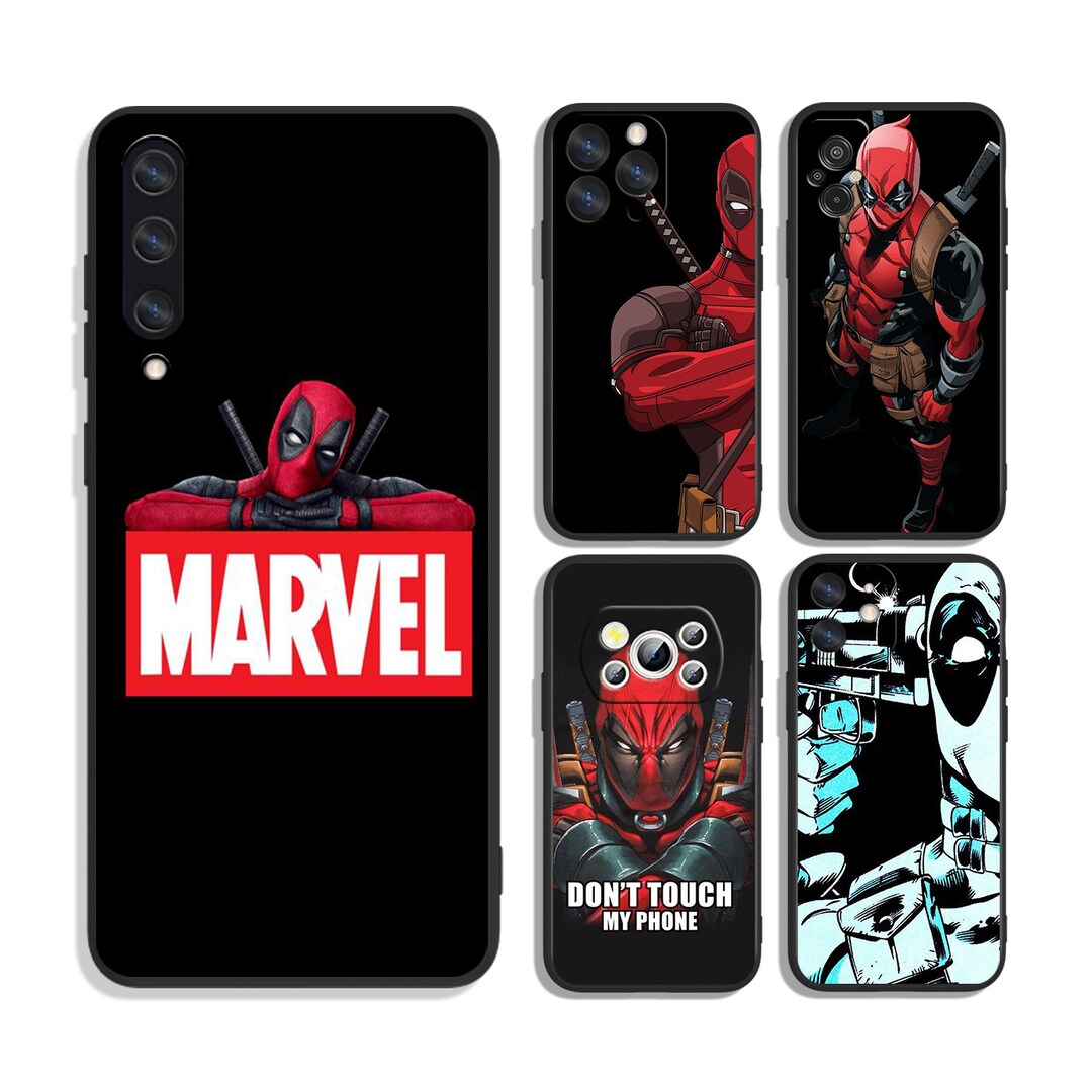 Deadpool Superhero Protective Cases for iPhone & Samsung S24 S23 S22 ...