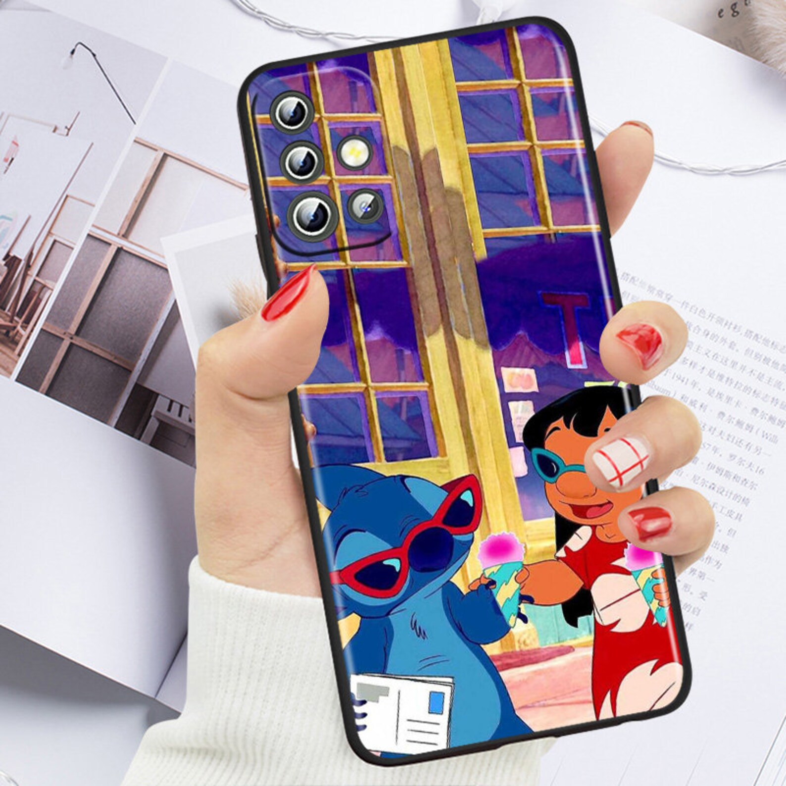 Stitch Protective Cases for iPhone & Samsung S24 S23 S22 S21 A25 A15 ...