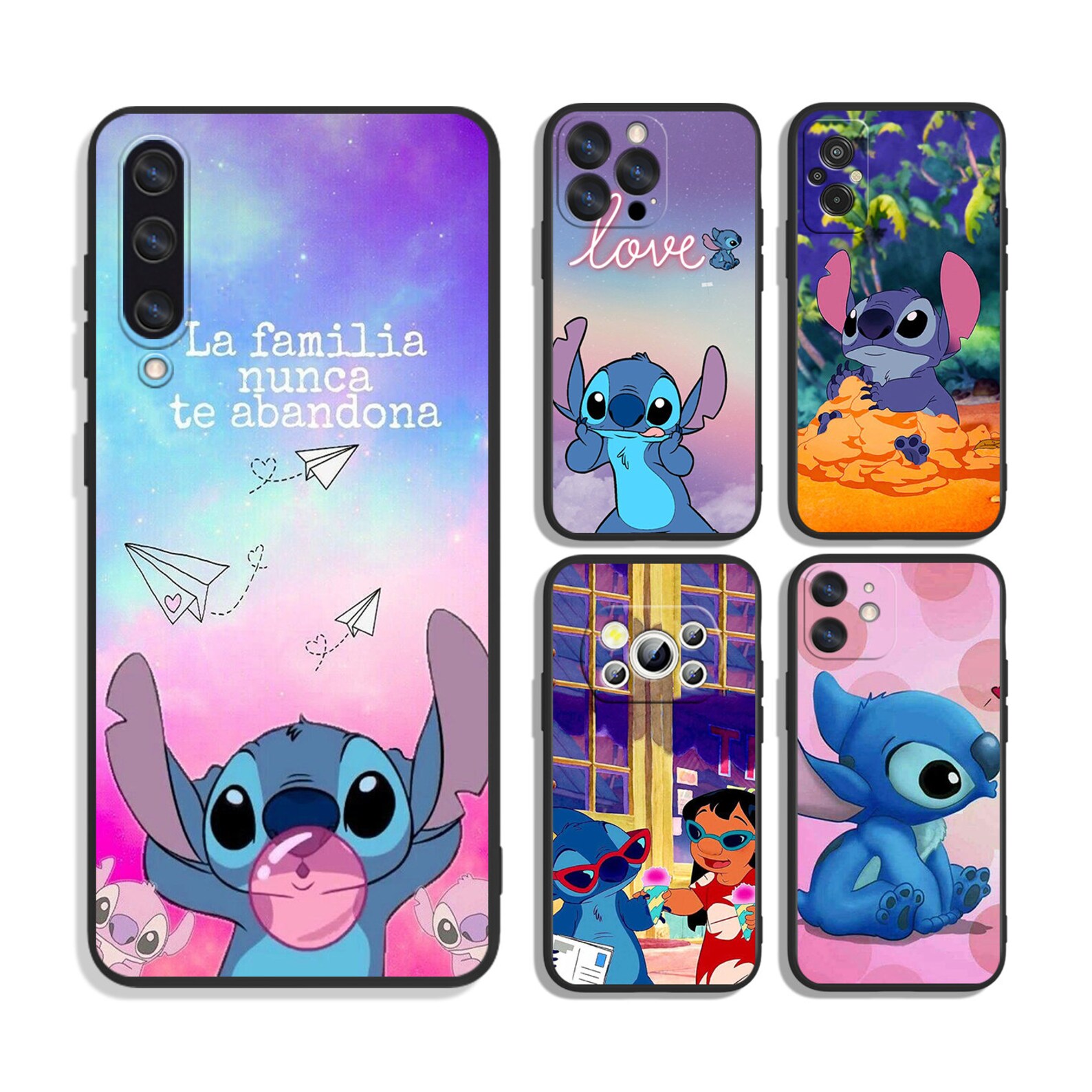 Stitch Protective Cases for iPhone & Samsung S24 S23 S22 S21 A25 A15 ...
