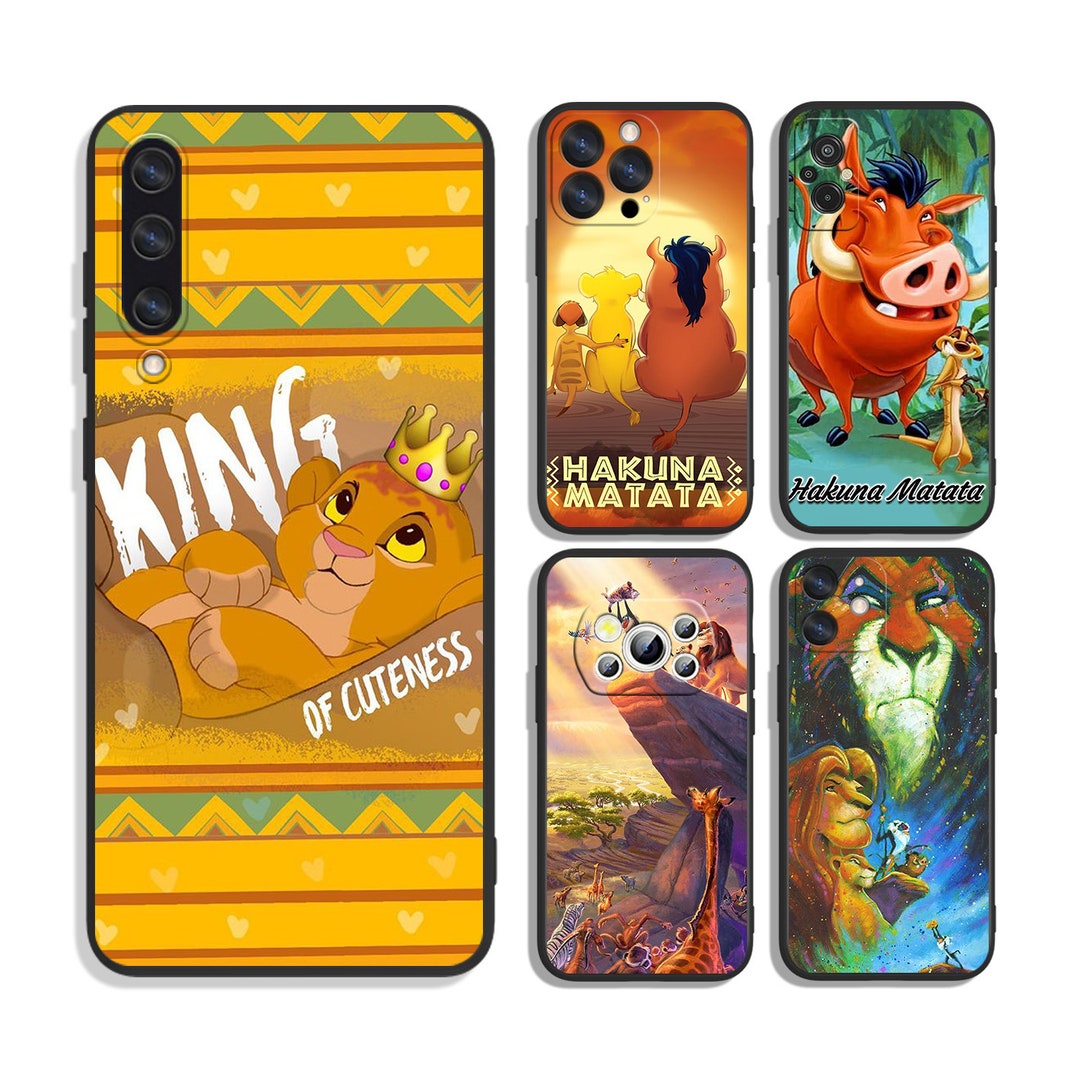 Lion King Protective Cases for iPhone & Samsung S24 S23 S22 S21 A25 A15 ...